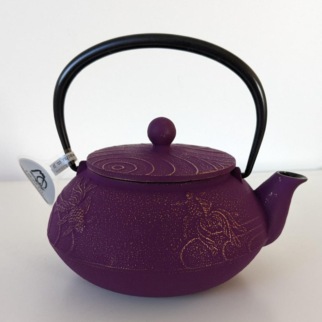 Théière en Fonte Japonaise Violette | Theieres Du Monde